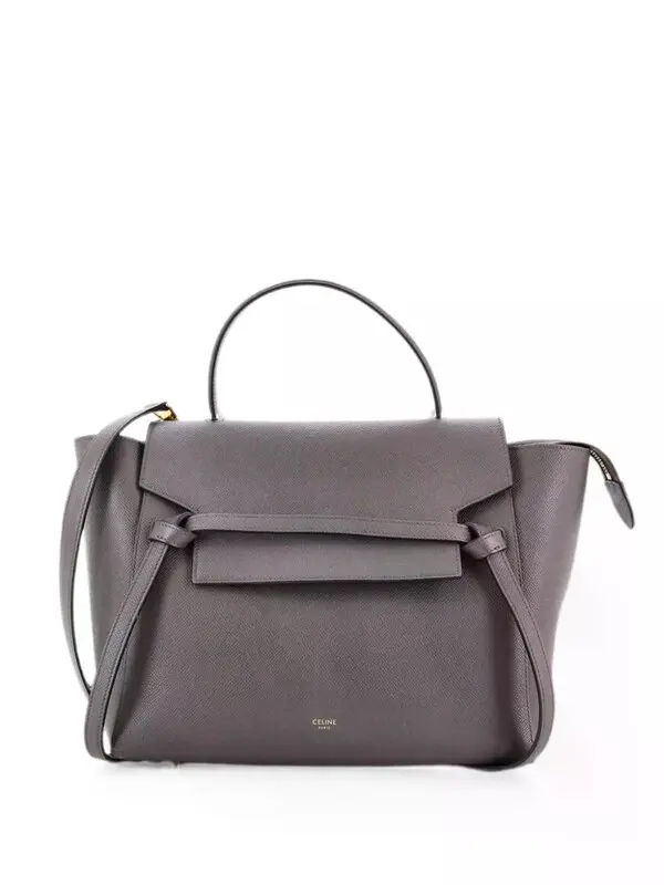 Celine Belt Bag Textured Leather Mini Shoulder Bag