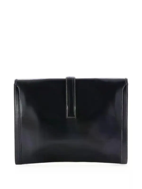 Hermès Jige Box Calf Gm Clutch Bag