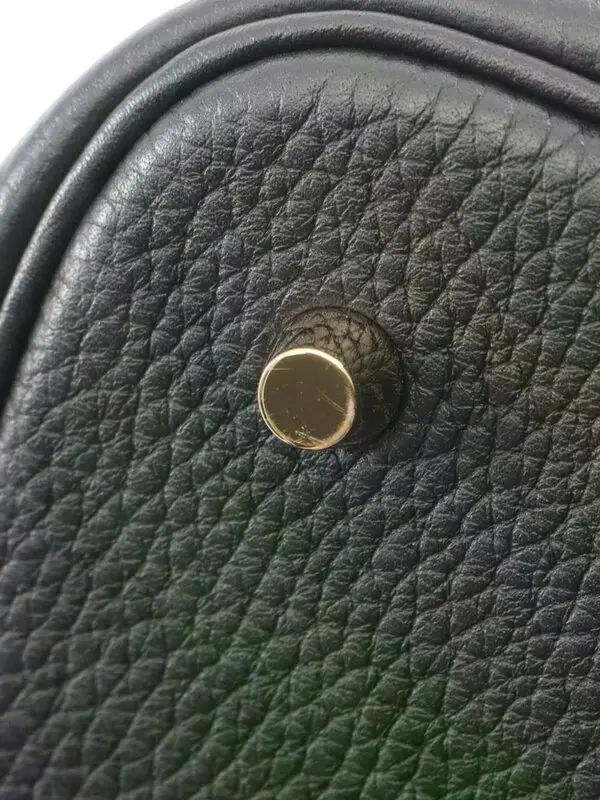 Hermès Clemence Picotin Lock 22 Handbag - Black