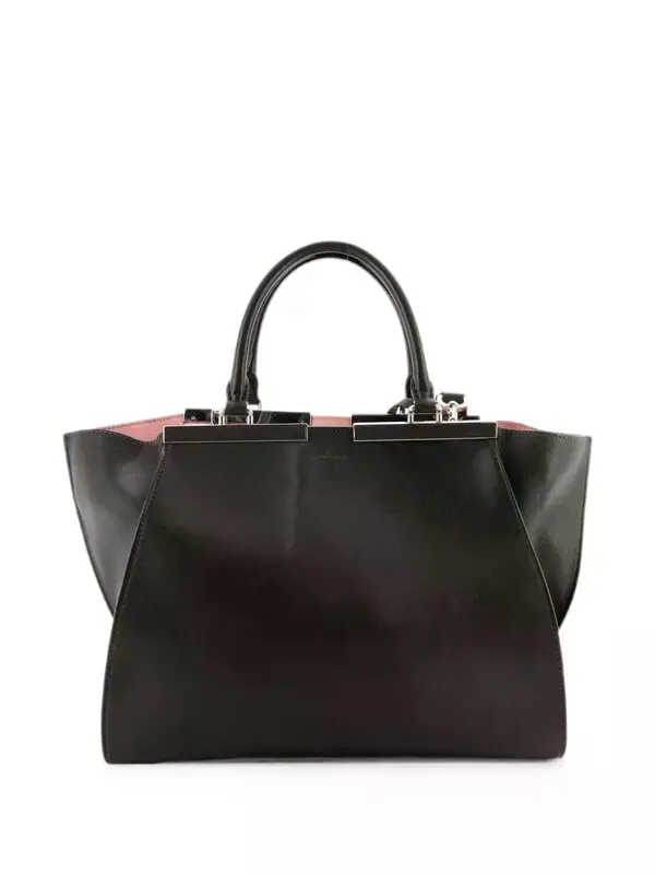Fendi 3 Jours Leather Satchel - Green