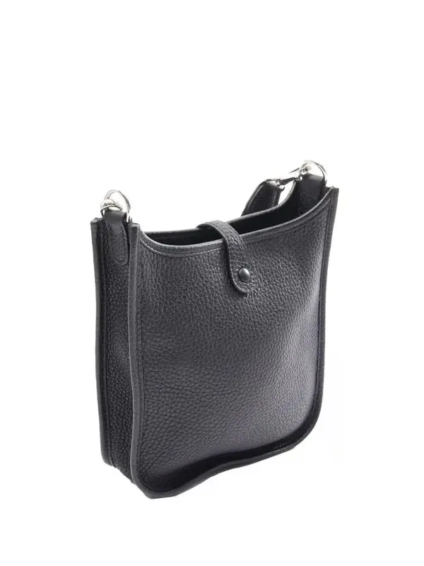 Hermès Clemence Evelyne Amazone 16 Crossbody Bag - Black