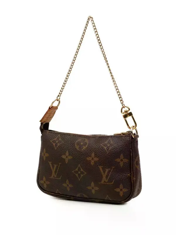 LOUIS VUITTON 2008 Monogram Mini Pochette Accessoires Handbag