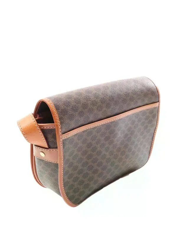 Celine Macadam Coated Canvas Crossbody Bag