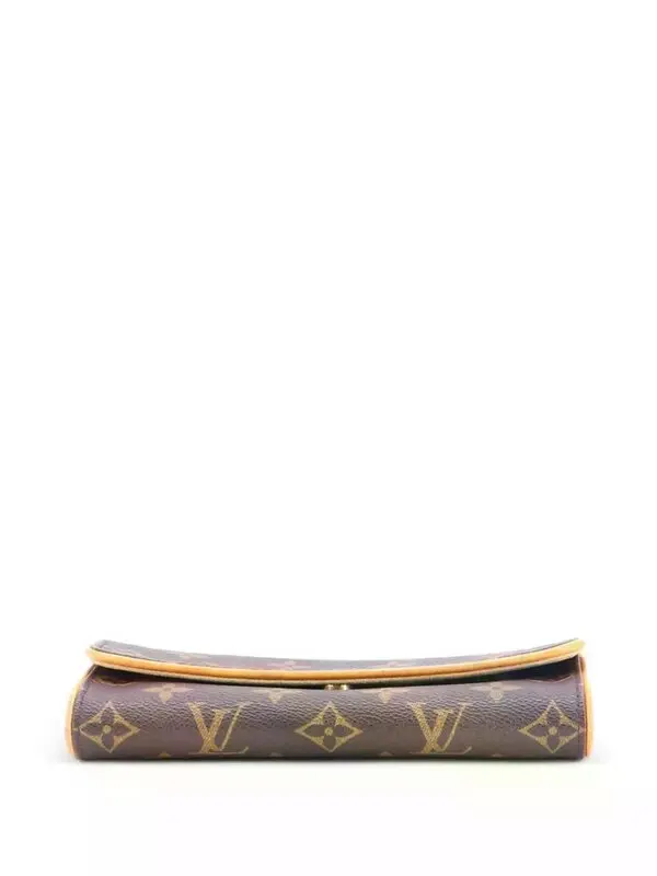 LOUIS VUITTON Twin Handbag Monogram Canvas Pm - Brown