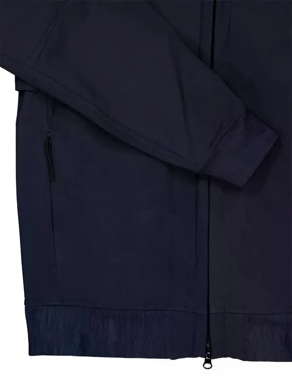 Stone Island Hooded Logo-patch Jacket