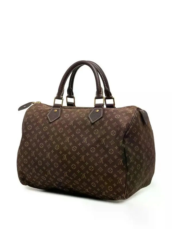 LOUIS VUITTON 2007 Monogram Mini Lin Speedy 30 Boston Bag