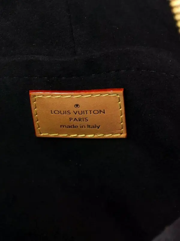 LOUIS VUITTON Monogram Canvas And Leather Satchel - Black