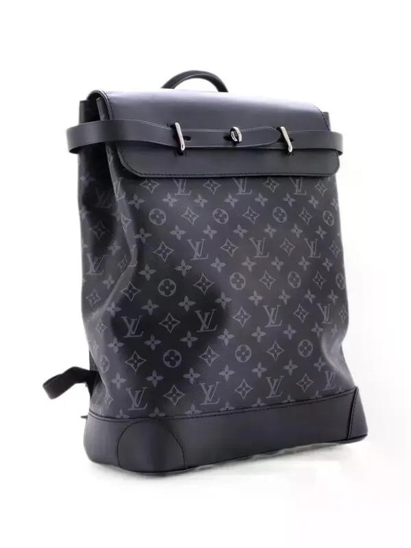 LOUIS VUITTON Steamer Monogram Eclipse Canvas Backpack