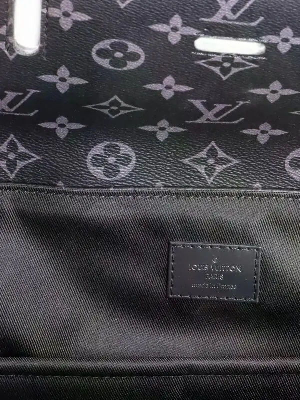LOUIS VUITTON Steamer Monogram Eclipse Canvas Backpack