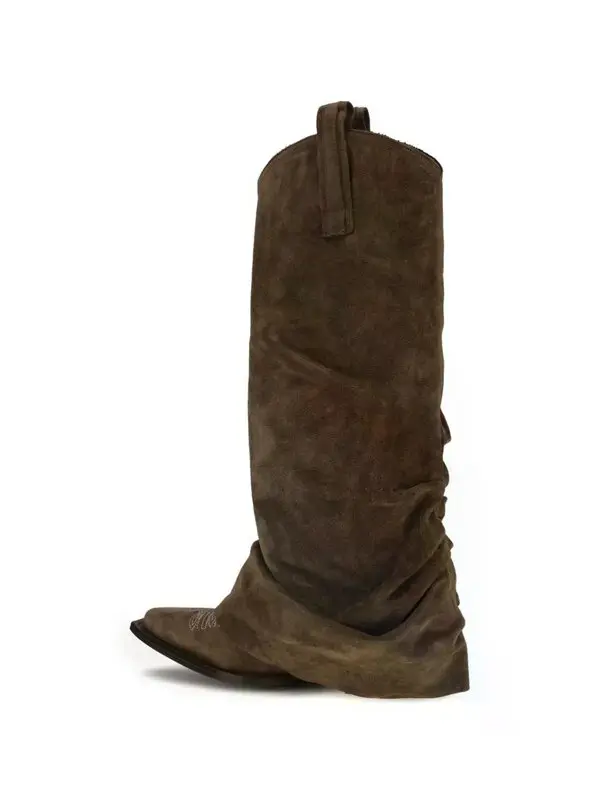 R13 Sleeve-detail Cowboy Boots