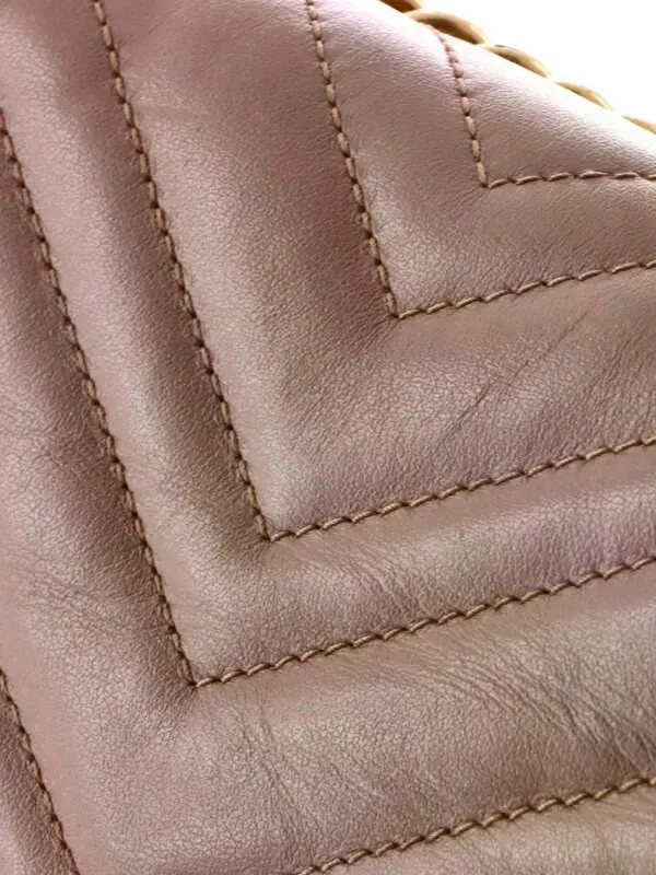 Gucci Gg Marmont Matelassé Leather Medium Shoulder Bag - Neutrals
