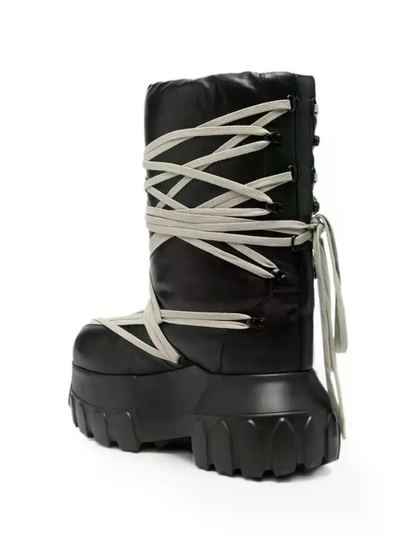 Rick Owens Mega Bumper Lace-up Boots