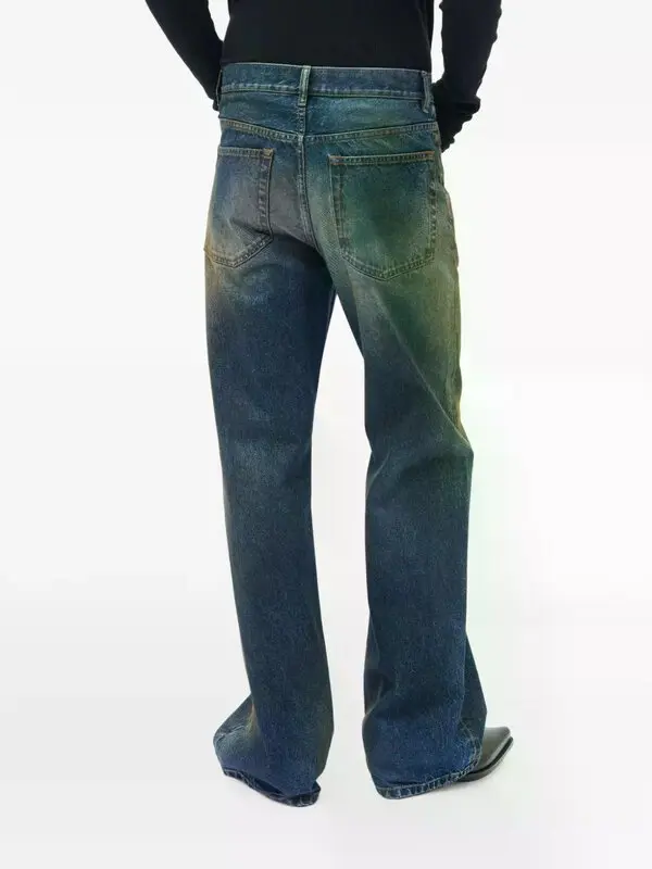 ANN DEMEULEMEESTER Modest Faded Flared Jeans