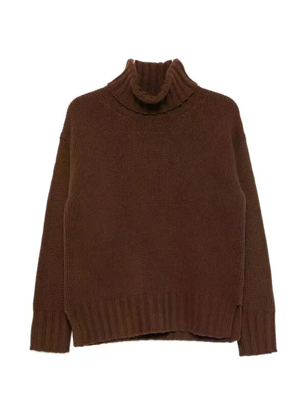 JUCCA Ribbed-knit Roll-neck Sweater