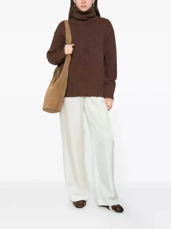 JUCCA Ribbed-knit Roll Neck Sweater