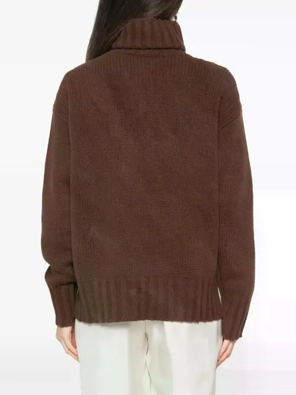 JUCCA Ribbed-knit Roll Neck Sweater