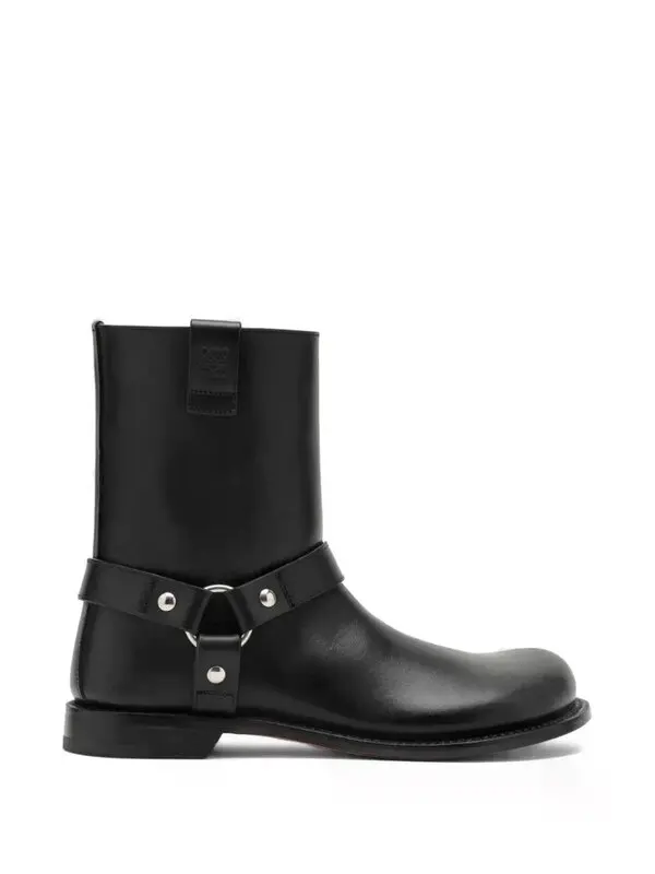 Loewe Campo Harness Boots - Black