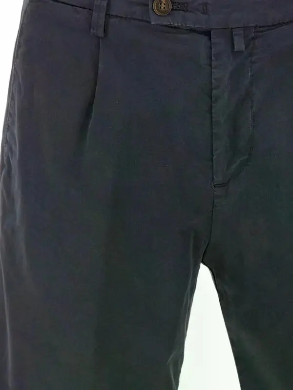 BRIGLIA 1949 Turn-up Cuff Tailored Shorts - Blue