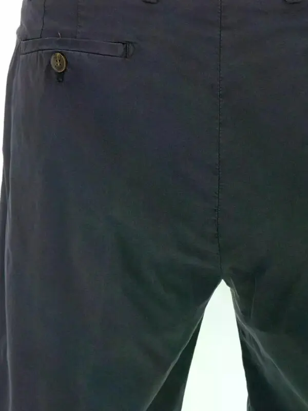 BRIGLIA 1949 Turn-up Cuff Tailored Shorts - Blue