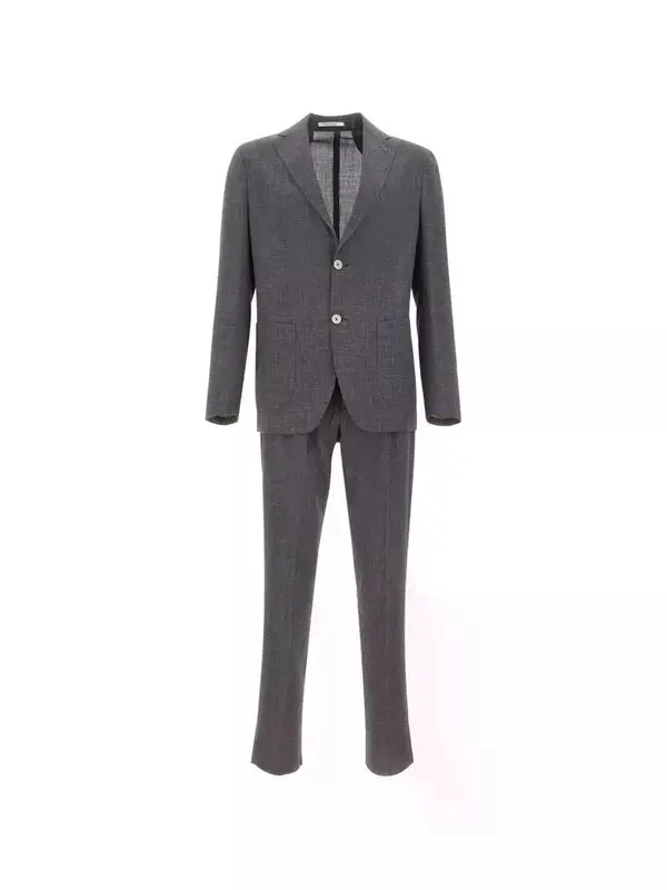 Eleventy Single-breasted Patch-pocket Suit