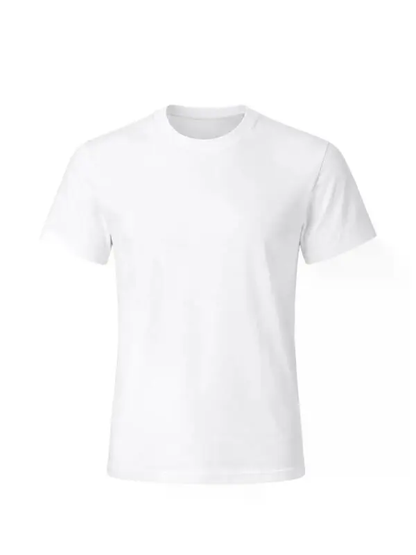 SECOND / LAYER Crew-neck T-shirt - White