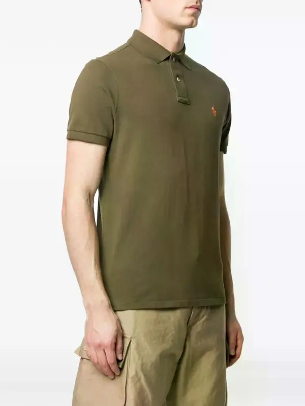 Polo Ralph Lauren Embroidered-logo Cotton Polo Shirt