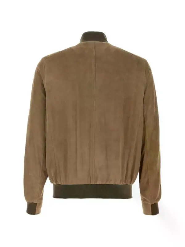 MOORER Button-up Bomber Jacket
