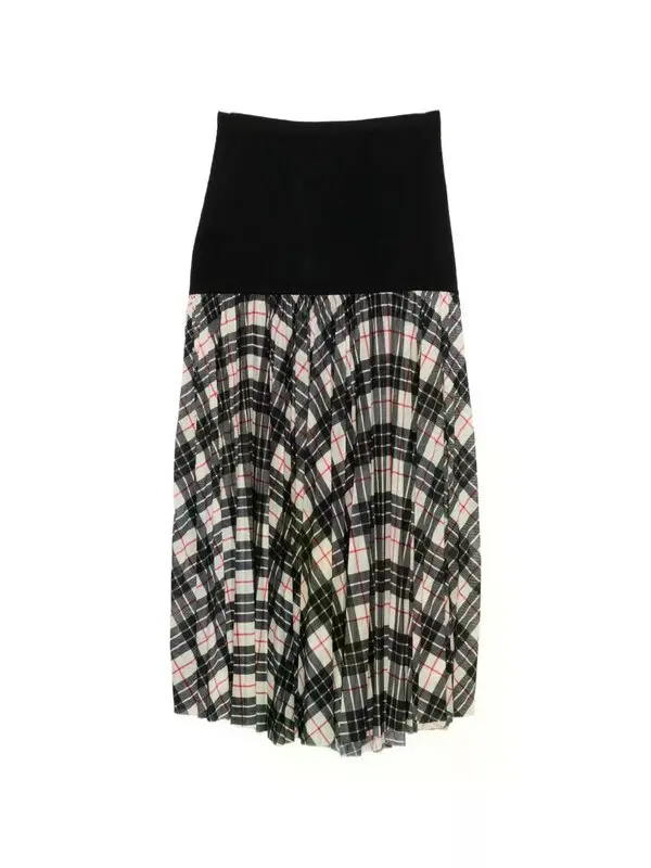 ANTONIO MARRAS VINTAGE Tartan Maxi Skirt