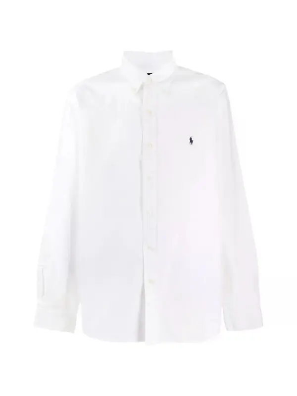 Polo Ralph Lauren Embroidered-logo Button-down Shirt