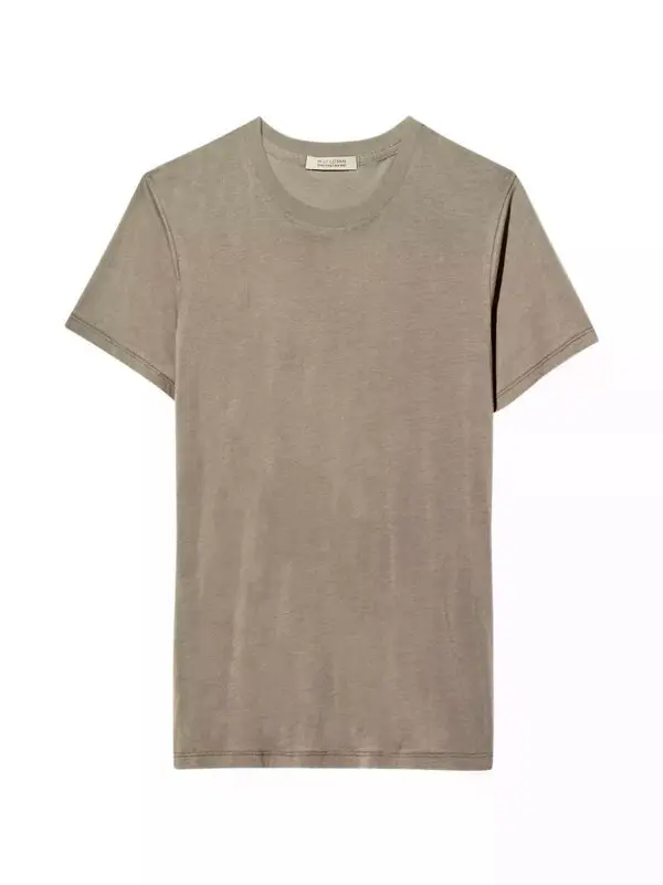 NILI LOTAN Crew-neck Short-sleeve T-shirt - Neutrals