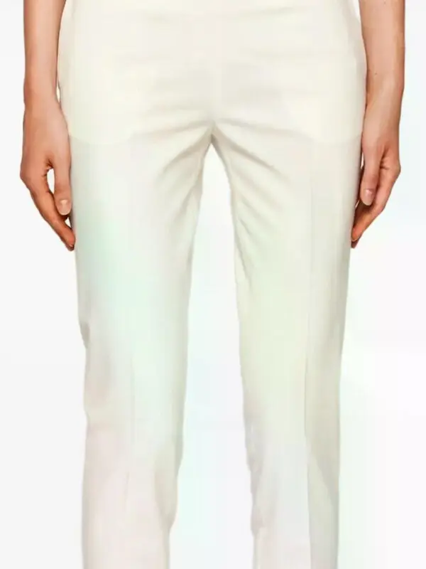 Blumarine Concealed-fastening Slim-fit Trousers