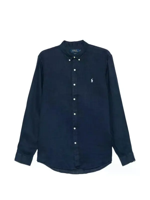 Polo Ralph Lauren Polo Pony Linen Shirt - Blue