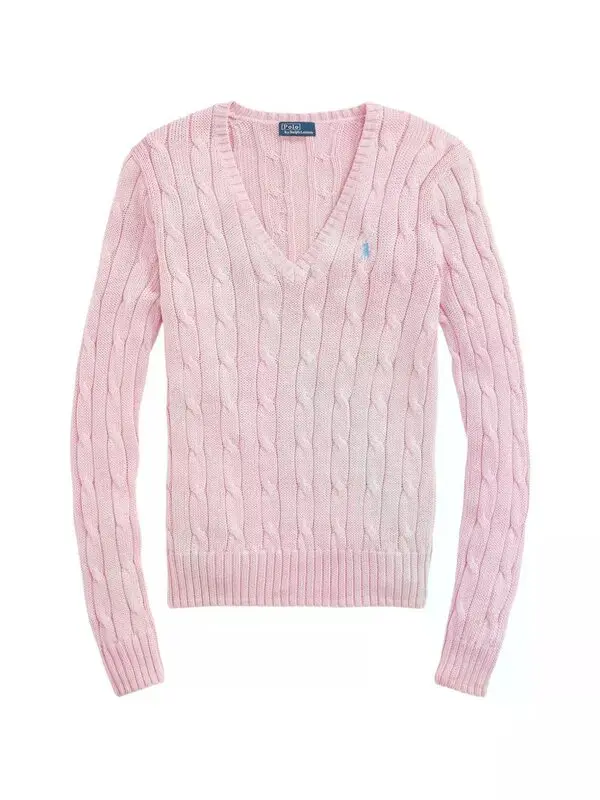Polo Ralph Lauren Cable-knit V-neck Sweater