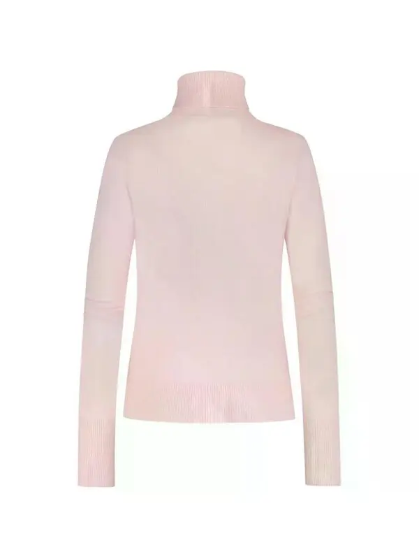 CHAMOIS FOU Roll-neck Ribbed-trim Sweater