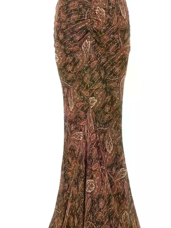Andamane Ninfea Paisley-print Maxi Dress