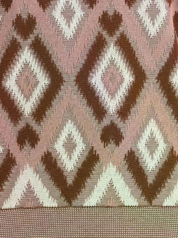 PIACENZA CASHMERE 1733 Argyle-pattern T-shirt
