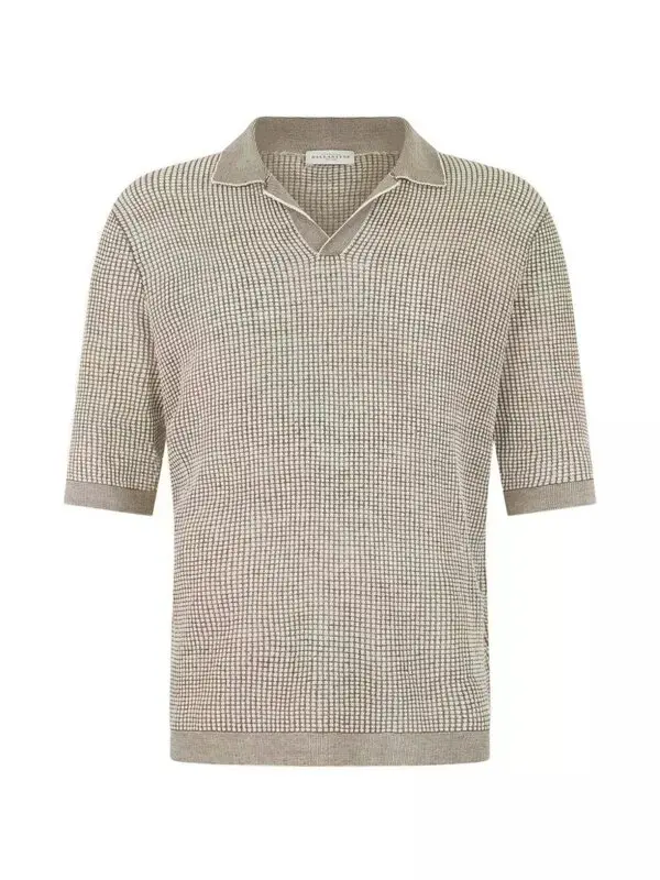 BALLANTYNE Short-sleeve Polo Shirt - White
