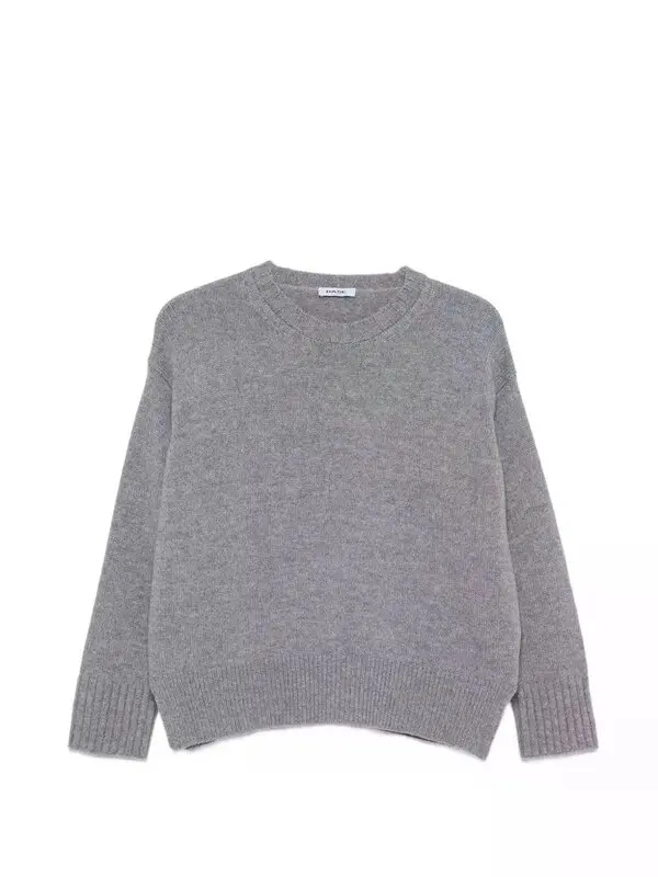 BASE Round Neck Sweater - Grey