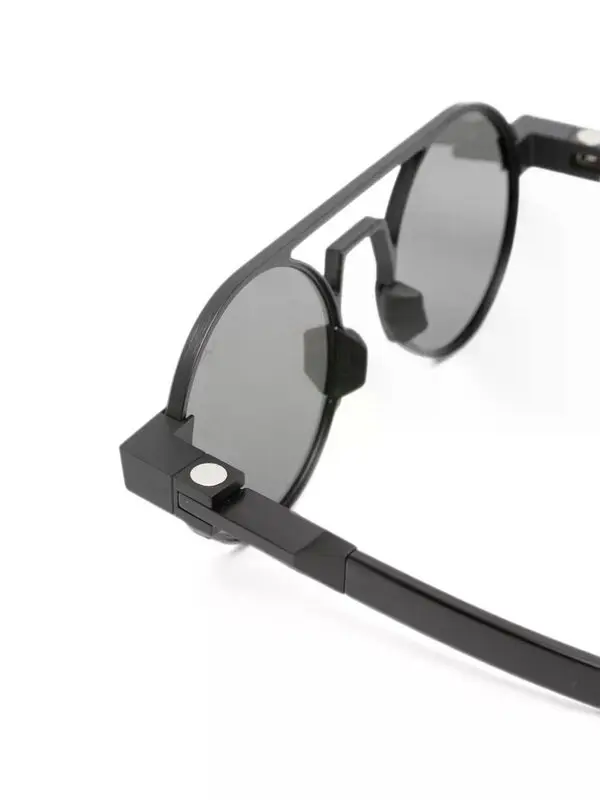 VAVA EYEWEAR Round-frame Double-bridge Sunglasses