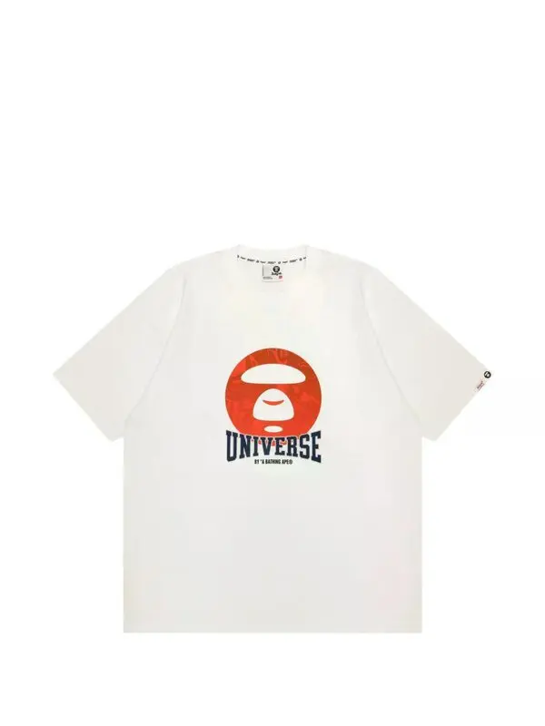 AAPE BY *A BATHING APE Moonface Printed T-shirt