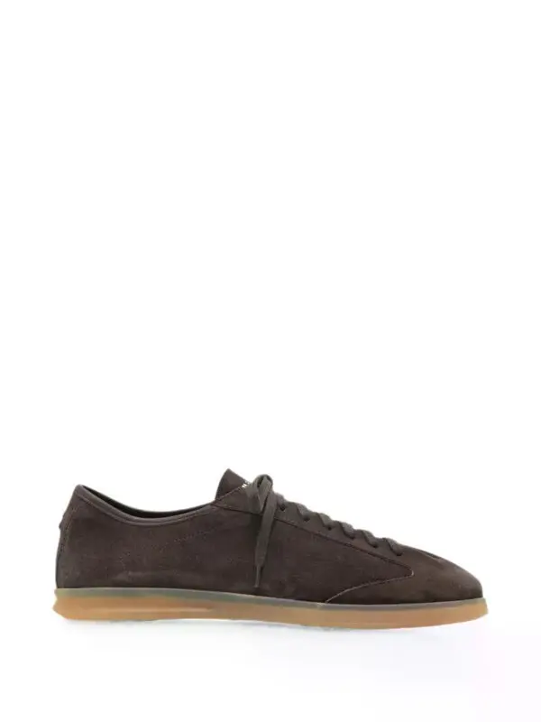 HENDERSON BARACCO Suede Lace-up Sneakers - Brown