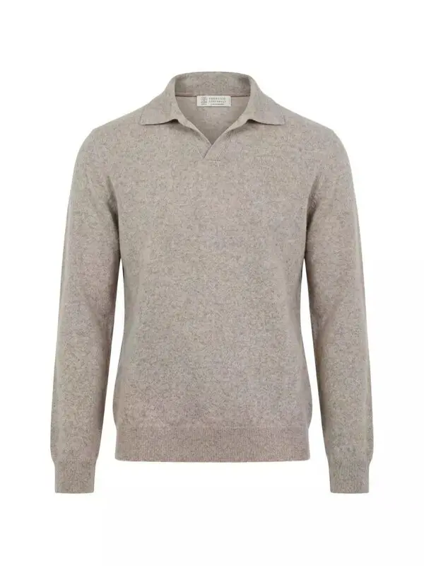 Brunello Cucinelli Polo-neck Sweater - Neutrals