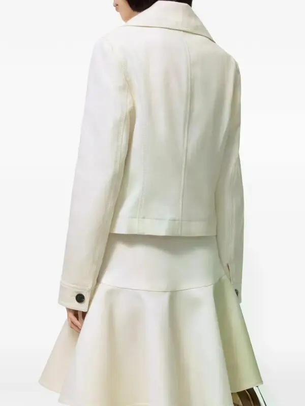 Burberry Cropped Cotton Jacket