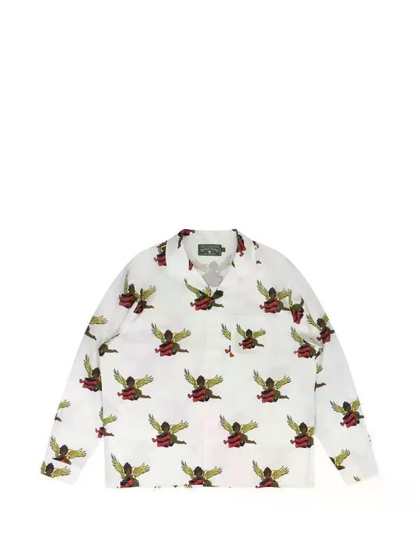 DENIM TEARS Long-sleeve Shirt - White