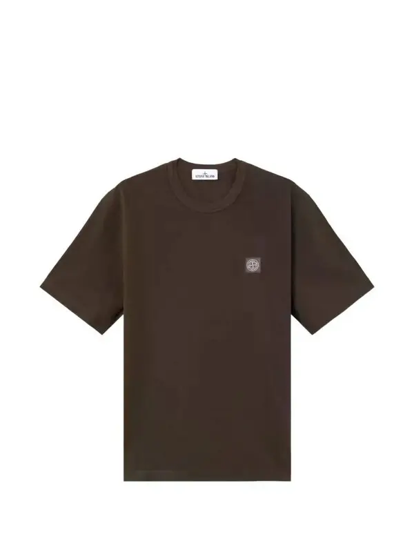 Stone Island Logo-patch T-shirt