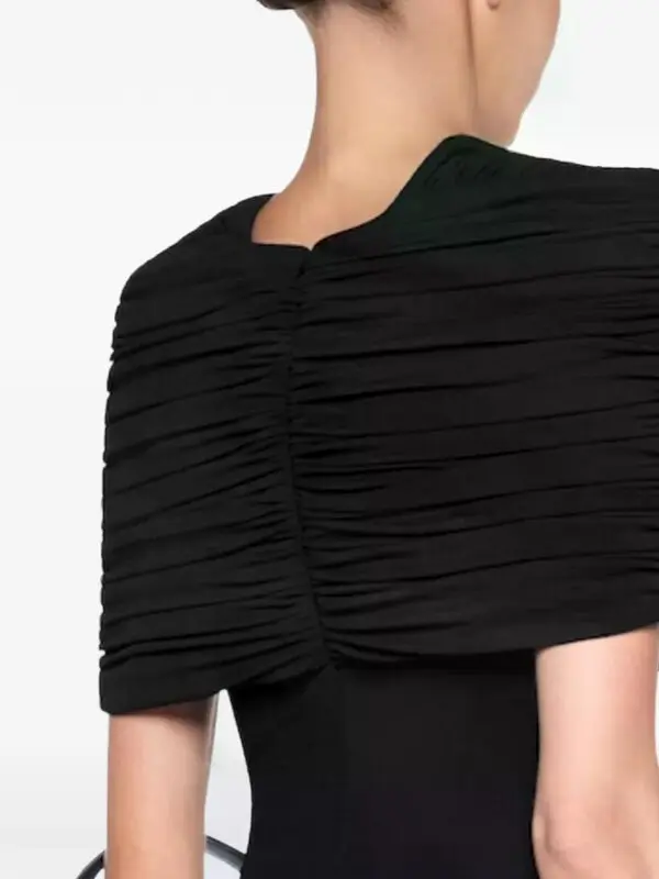 CHATS BY C.DAM Draped Bodysuit