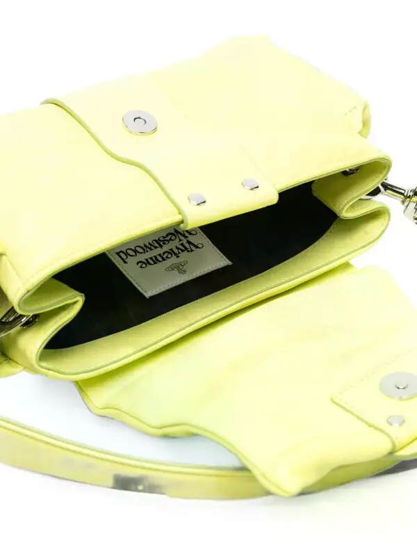 VIVIENNE WESTWOOD Hazel Treasure Leather Shoulder Bag