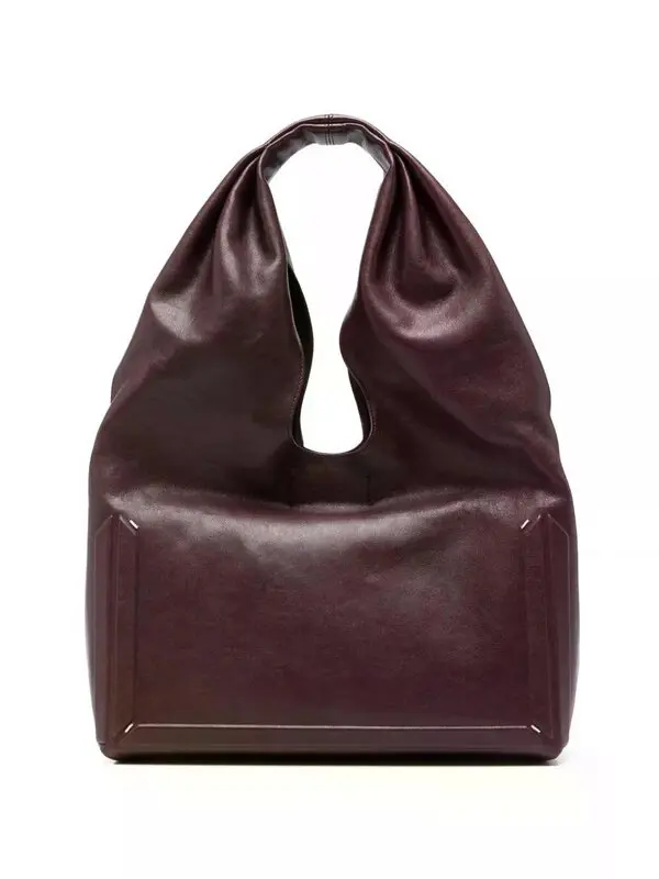 MAISON MARGIELA Leather Shoulder Bag - Red