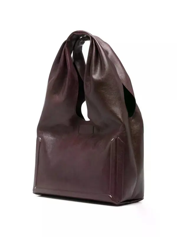 MAISON MARGIELA Leather Shoulder Bag - Red