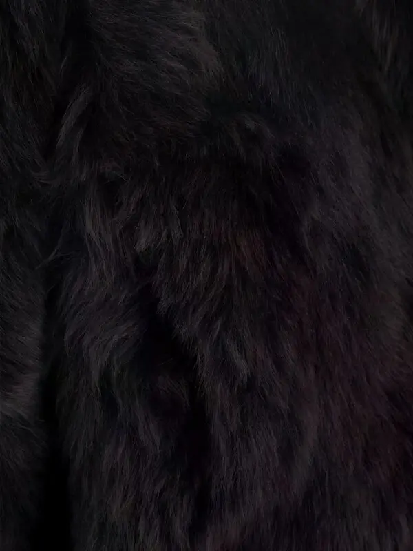 BLANCHA Toscana Shearling Long-sleeve Jacket